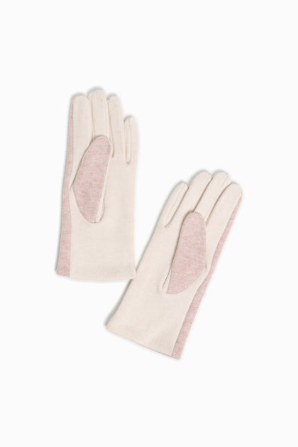 Two-tone Chic Plain Gloves – Wholesale Common Knit